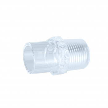 ANTSHOP Austria - basin connector 3/4" to 20mm - glass clear